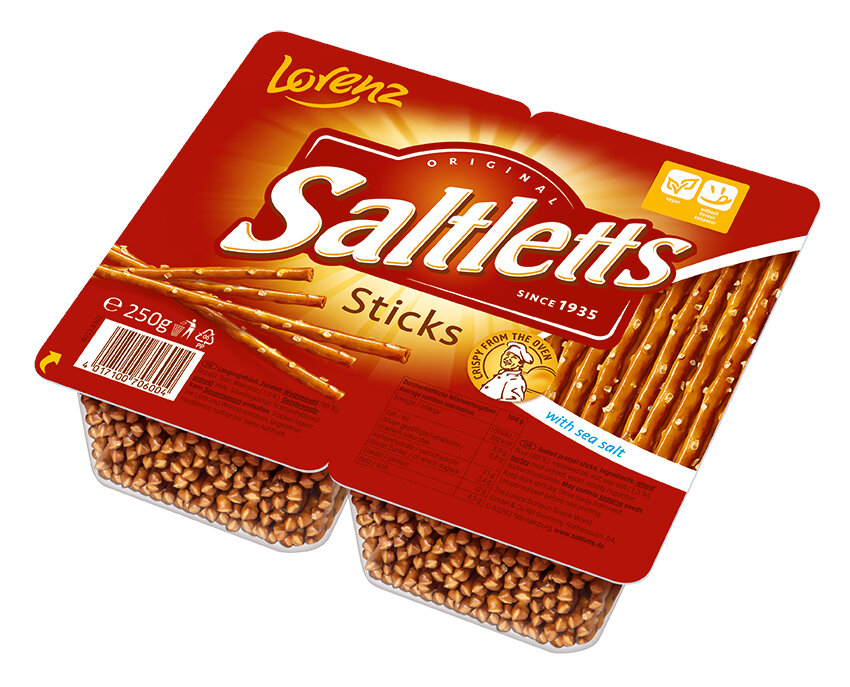 Lorenz Saltletts Sticks 250 gr (Festlieferungen: keine Rücknahme ...