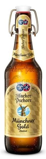 Hacker Pschorr Edelhell Gold Bügel | Schürch Getränke AG
